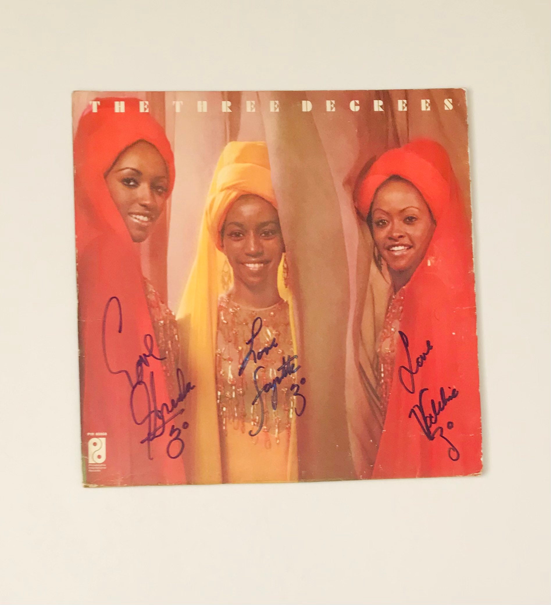 The Three Degrees Signed LP Cover - Etsy