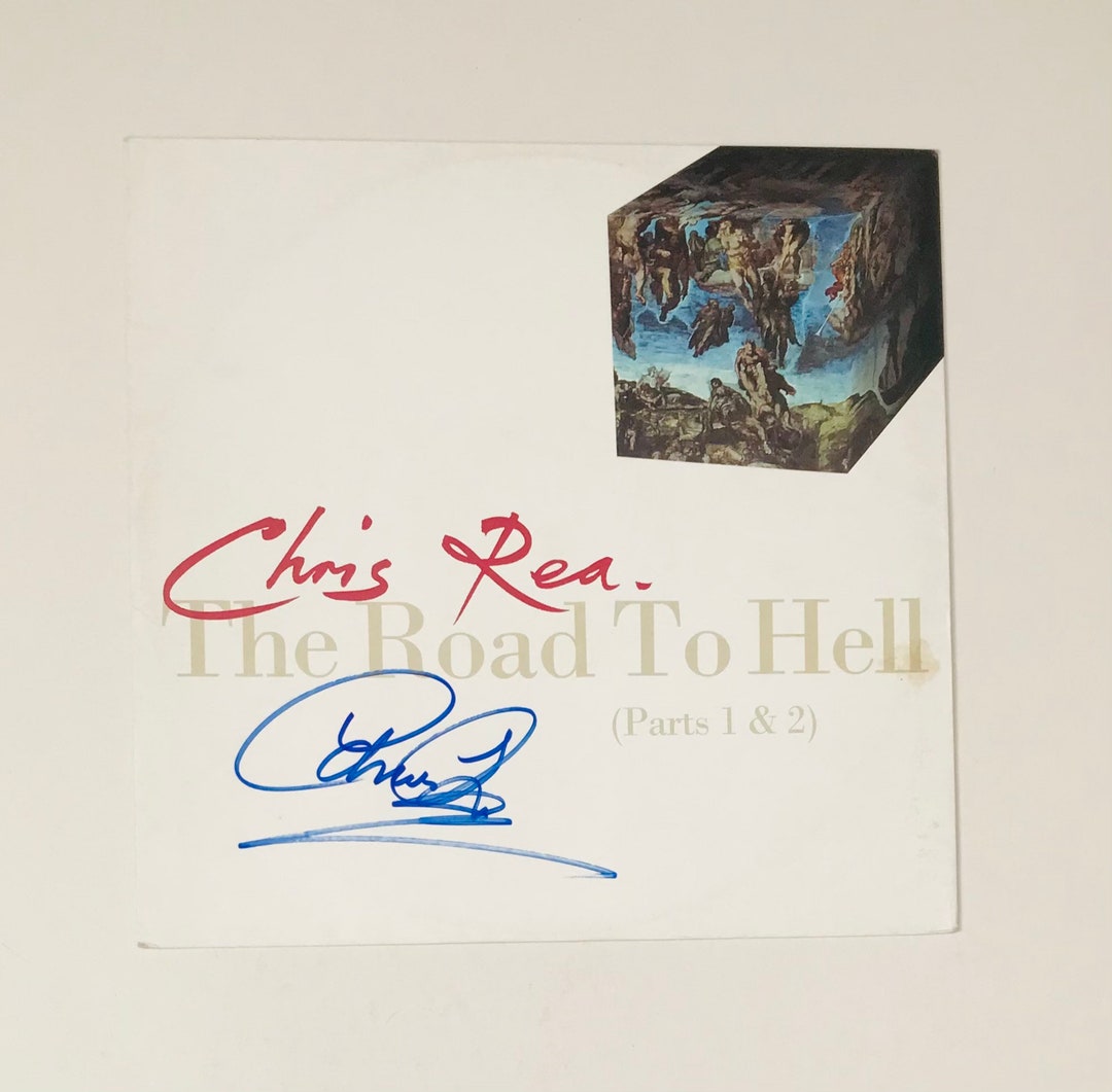 Chris Rea Autograph on Original 12 Inch Record Sleeve Inc COA - Etsy