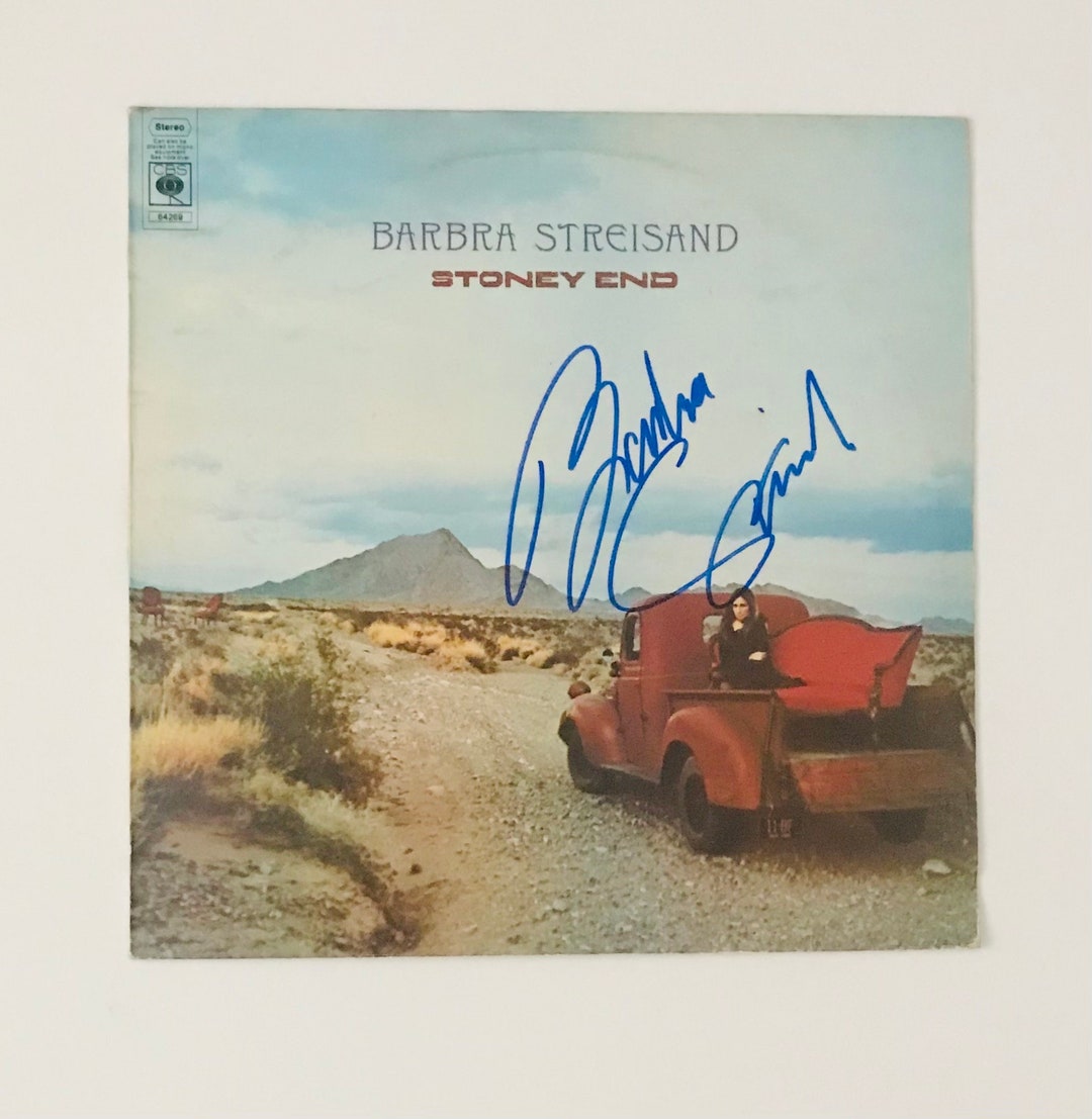 Barbra Streisand Autograph on LP Cover Inc COA - Etsy