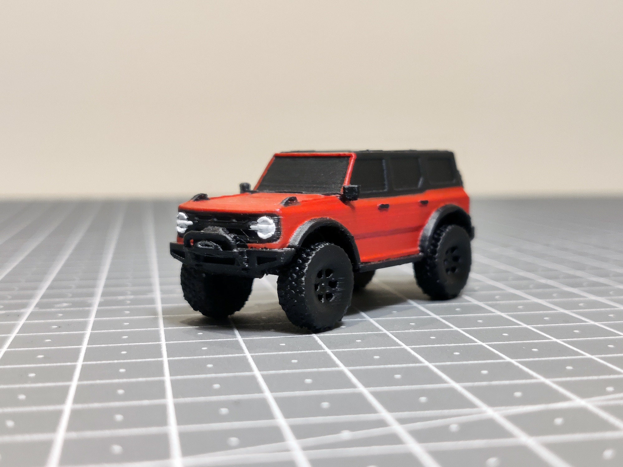 Bronco 2021 Similar to TRX4 (1/100) for Action Figures (3d Stl Files ...