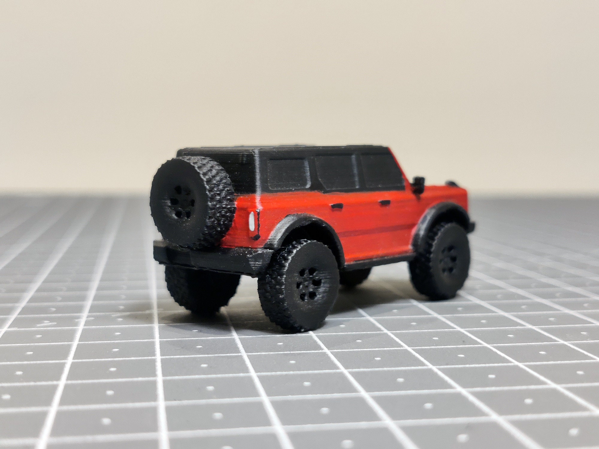 Bronco 2021 Similar to TRX4 (1/100) for Action Figures (3d Stl Files ...