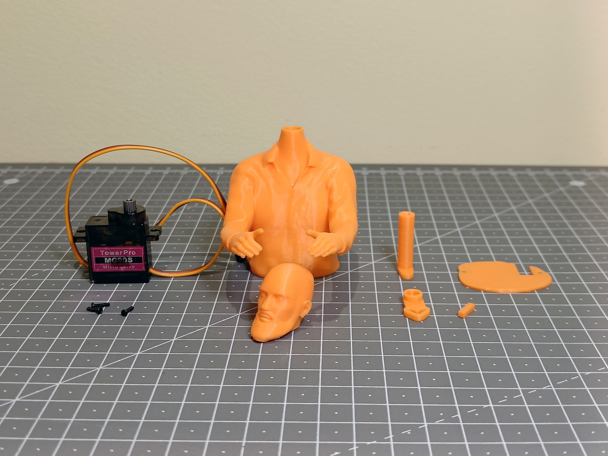 RC Driver Figure: Turning Head, 3D Print STL Files - Etsy