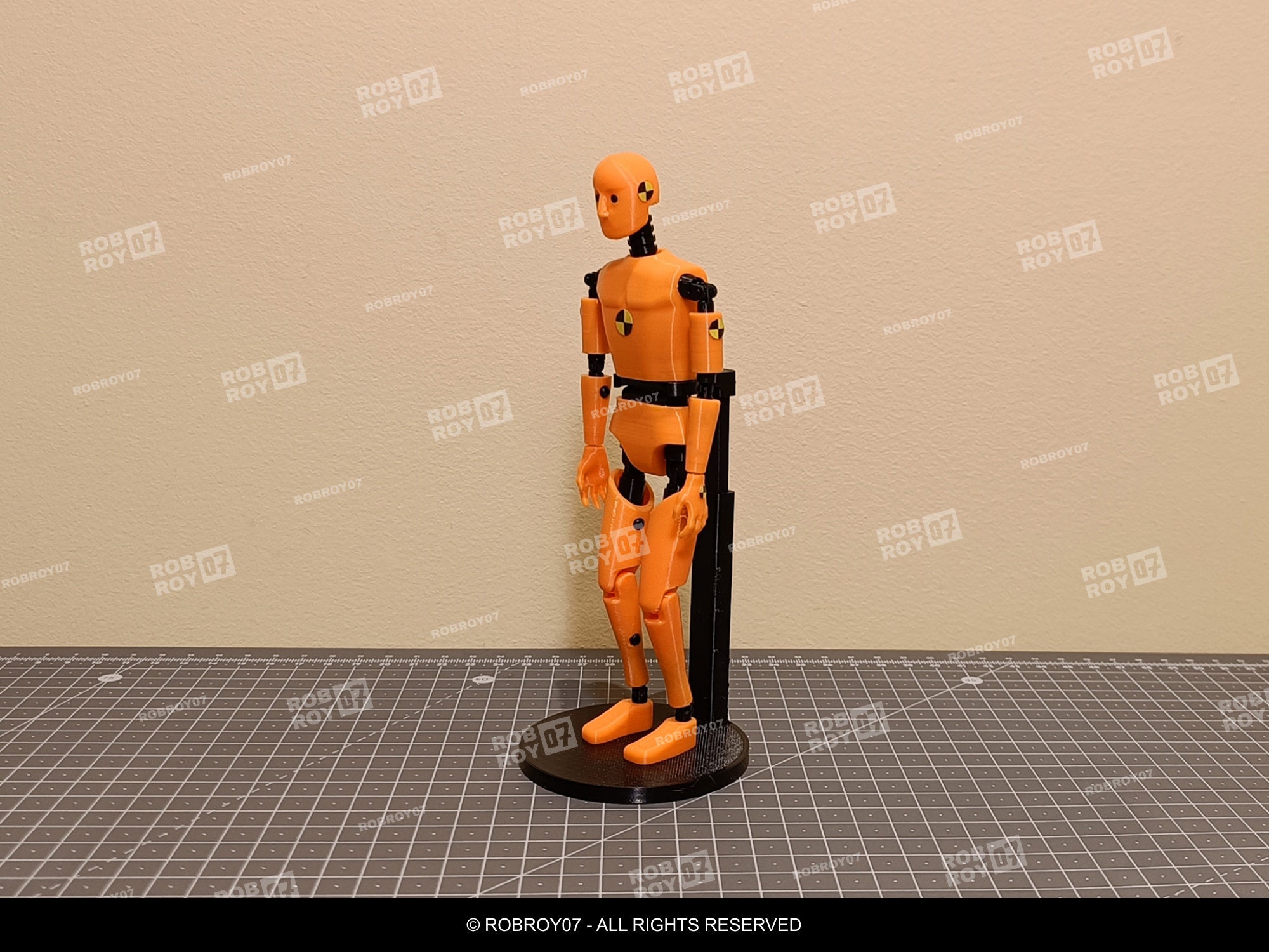 1/10 Crash Test Dummy Figure Ragdoll - Etsy
