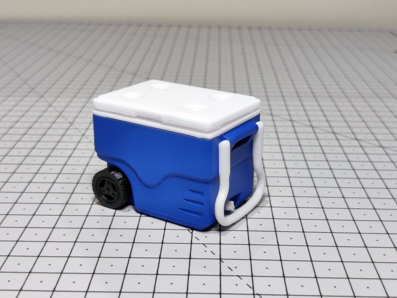 1/10 Scale Wheeled Cooler 3D Model (STL Files) - Etsy