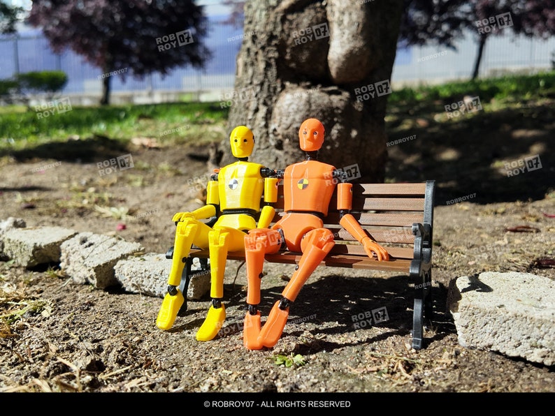 1/10 Crash Test Dummy Figure Ragdoll - Etsy