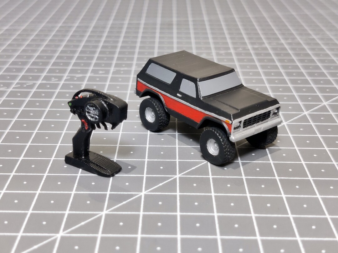 1/100 Scale Bronco Model for Action Figures (3D STL Files) - Etsy