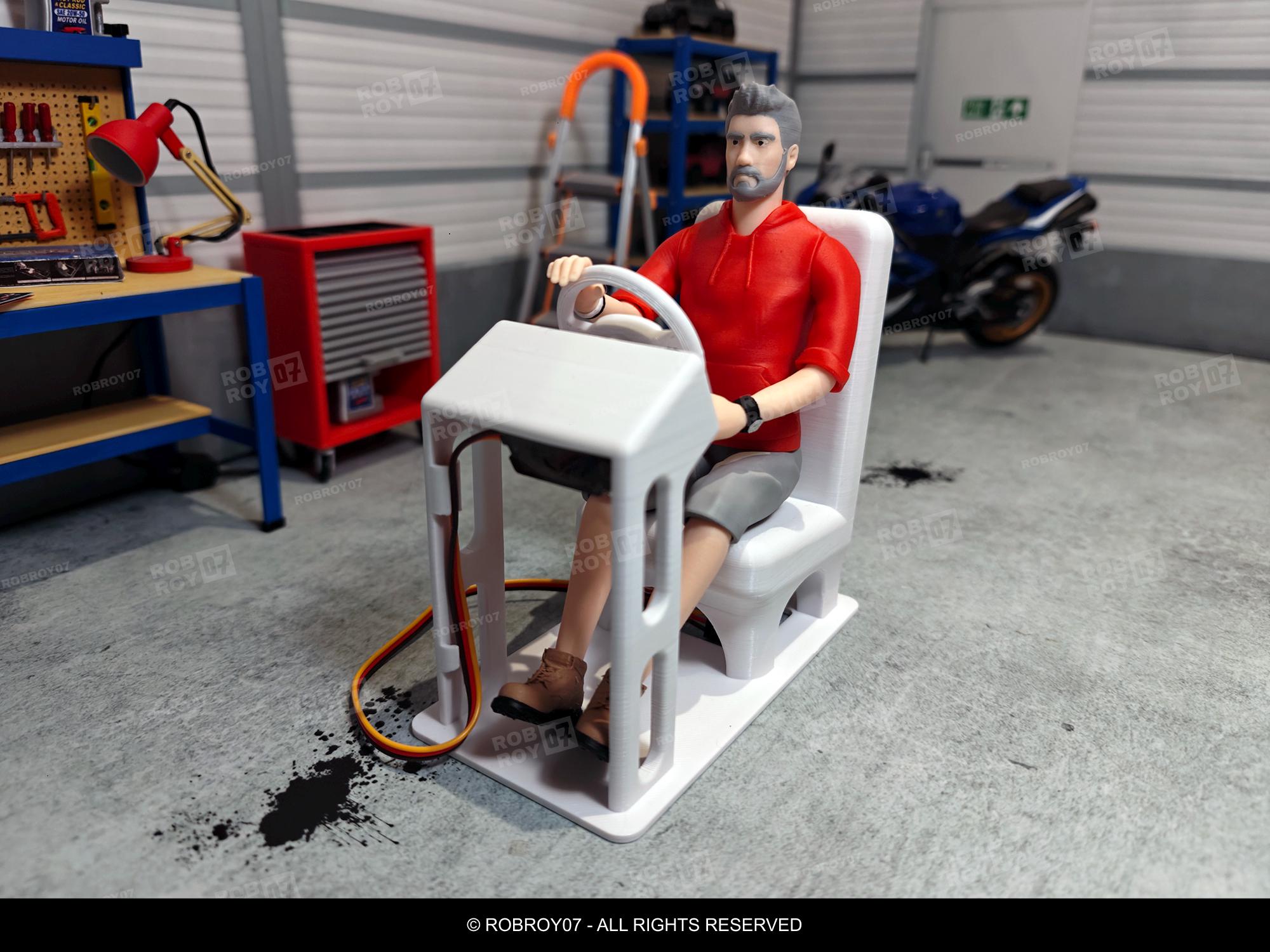 1/10 Realistic RC Driver - Etsy