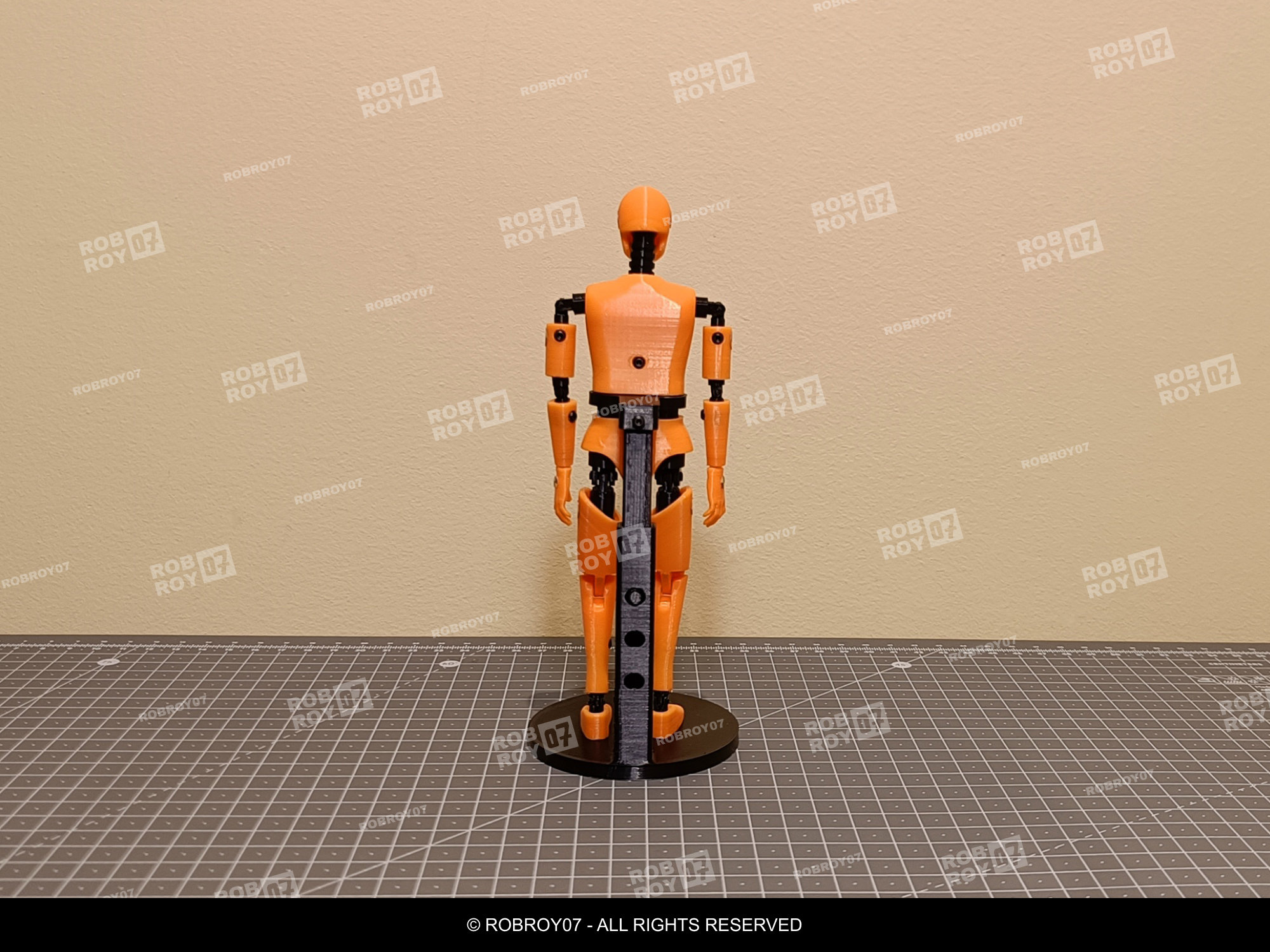 1/10 Crash Test Dummy Figure Ragdoll - Etsy