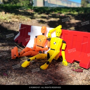 1/10 Crash Test Dummy Figure Ragdoll - Etsy