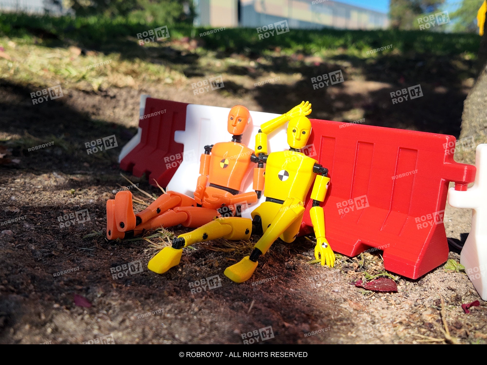 1/10 Crash Test Dummy Figure Ragdoll - Etsy