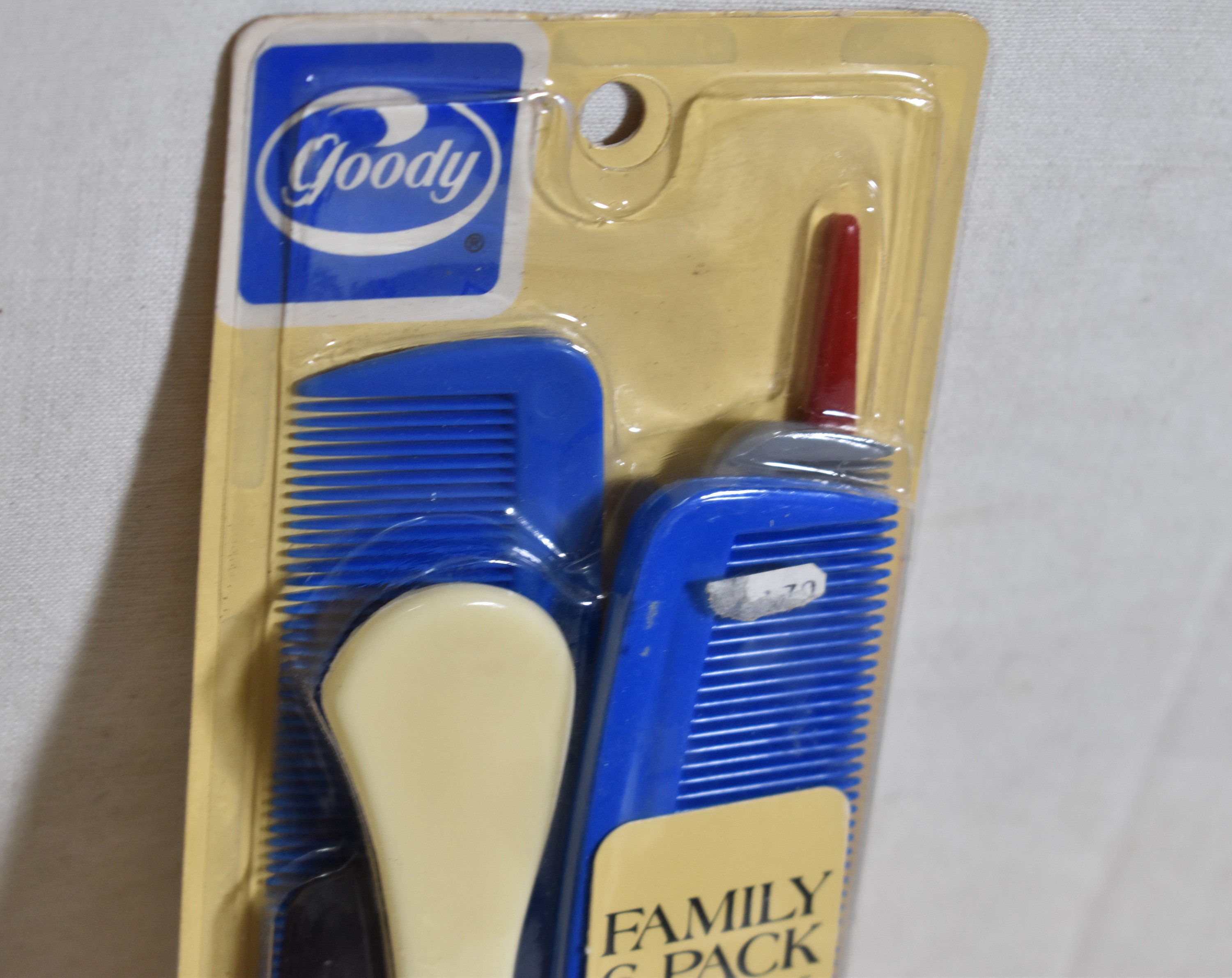 Vintage 1999 Goody Family Pack Hair Unbreakable Combs (6 Combs Incl ...