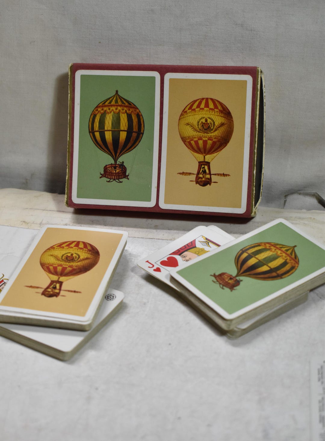Vintage Fournier Playing Cards Deck-double Deck Plastic Coated Made in Spain-standard Card Decks ...