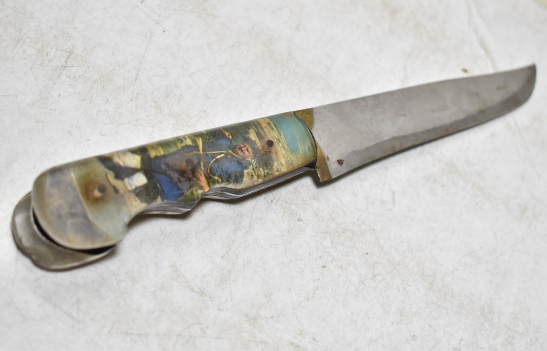 Vintage Collectible Memorable Souvenir Greek Crete Knife-knife W ...
