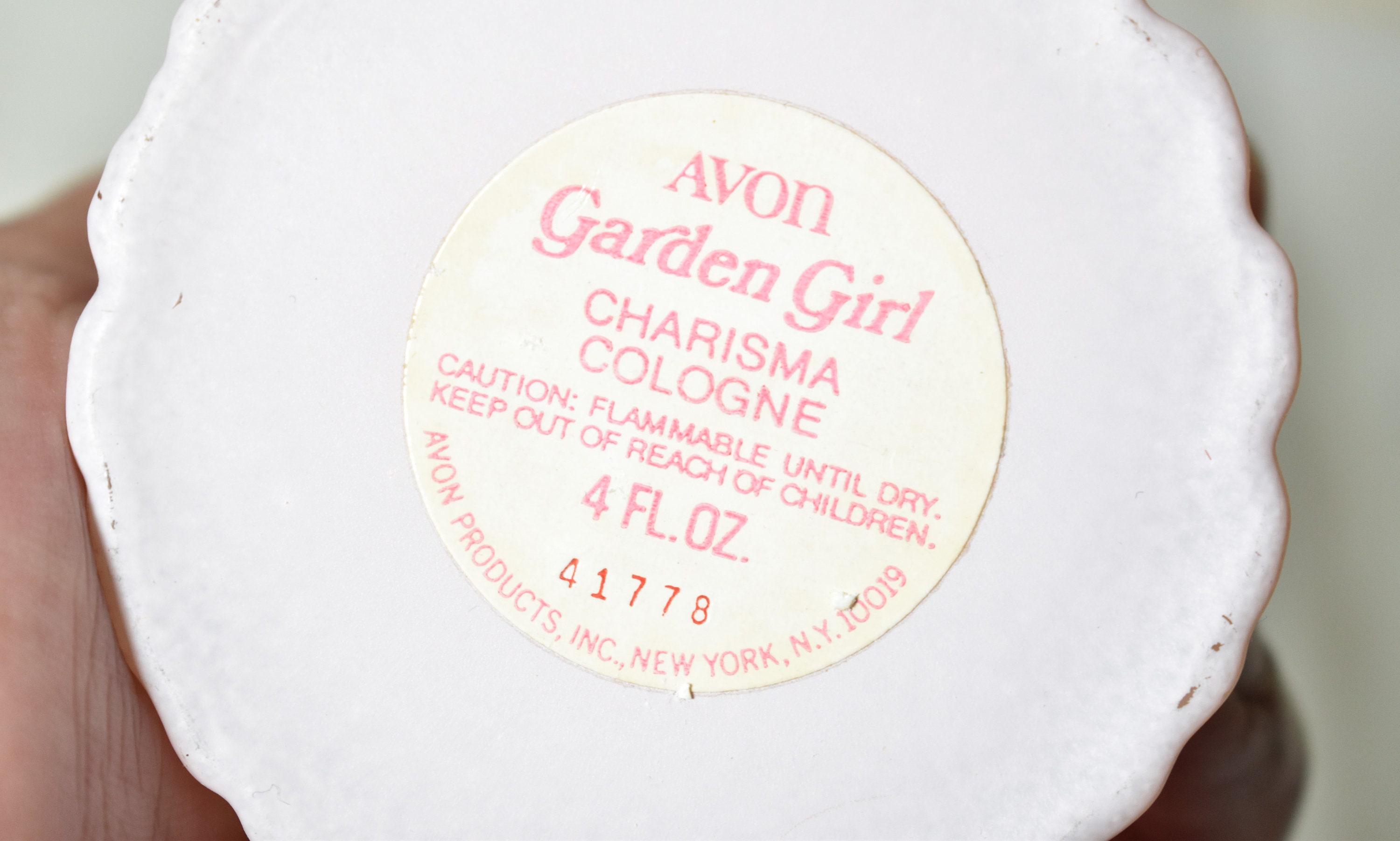 Vintage Avon Garden Girl Charisma Cologne 4 FL.OZ 10019-perfume,cologne ...