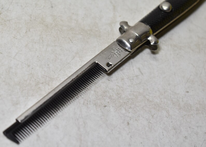 Vintage Collectible Made in Hong Kong Comb-knife Shape Comb for Hair ...