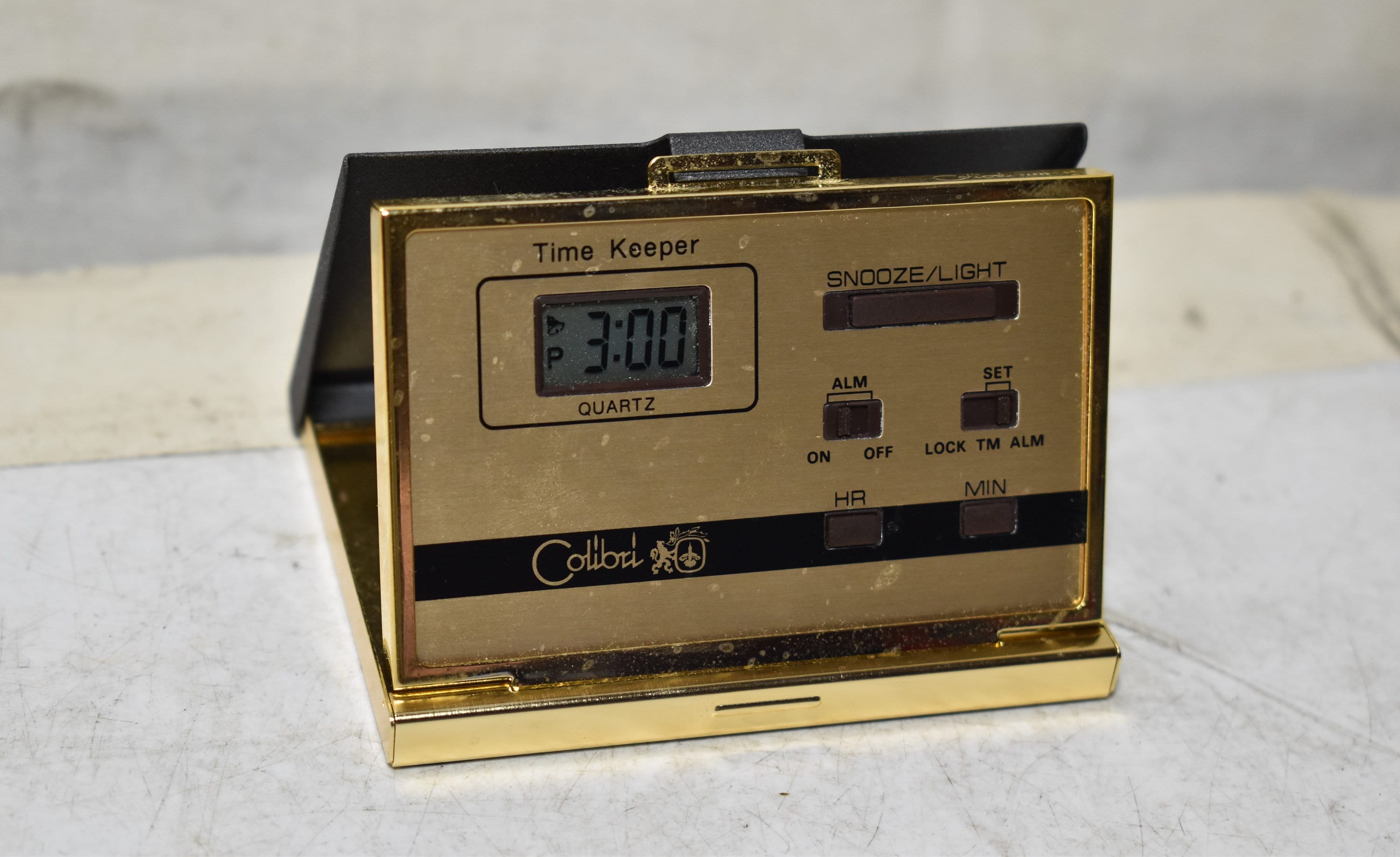 Vintage Collectible Talbe Desk Colibri Japan Clock-time Keeper Home ...