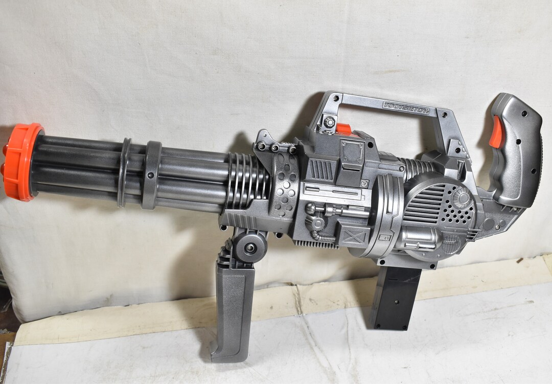 Vintage Tootsietoy Gun Made in China-gatling Cap Gun Toy-doom - Etsy