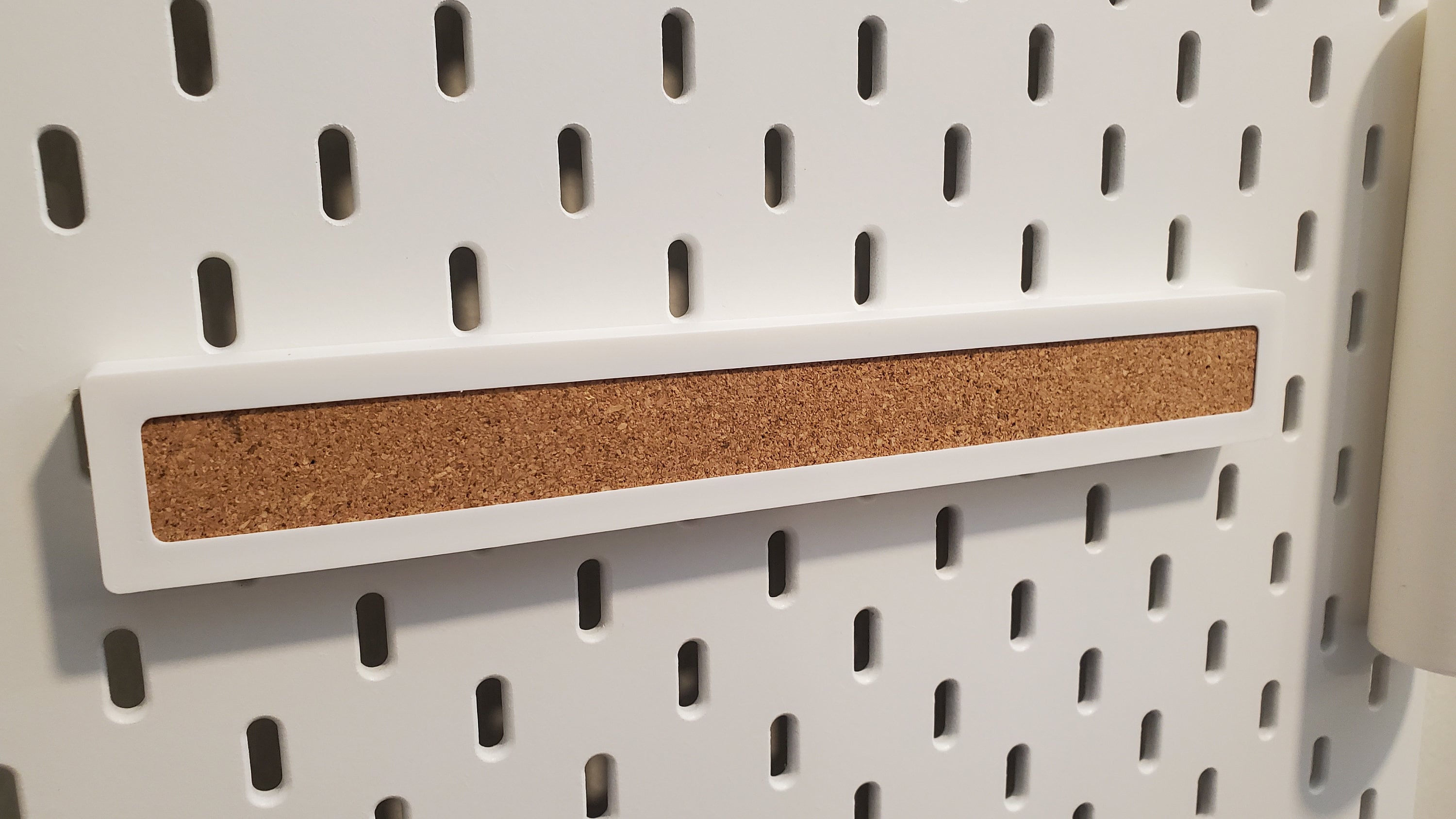 Cork Board/push Pin SKADIS or 1/4 Pegboard Compatible - Etsy UK