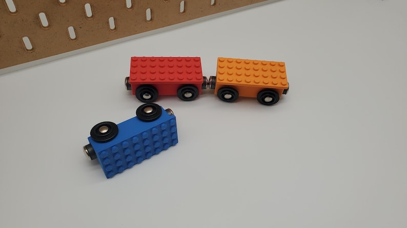 Train, Compatible With Lego, Compatible With Wooden Tracks, Brio ...