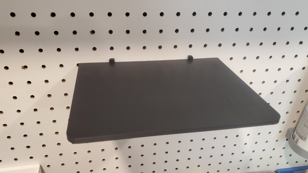 Shelf for 1/4" Pegboard, 9 Sizes! Storage Platforms, Over 12 Colors ...