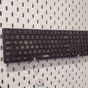 Keyboard Display Hooks | SKADIS or Pegboard Compatible | Sets of Two - Etsy