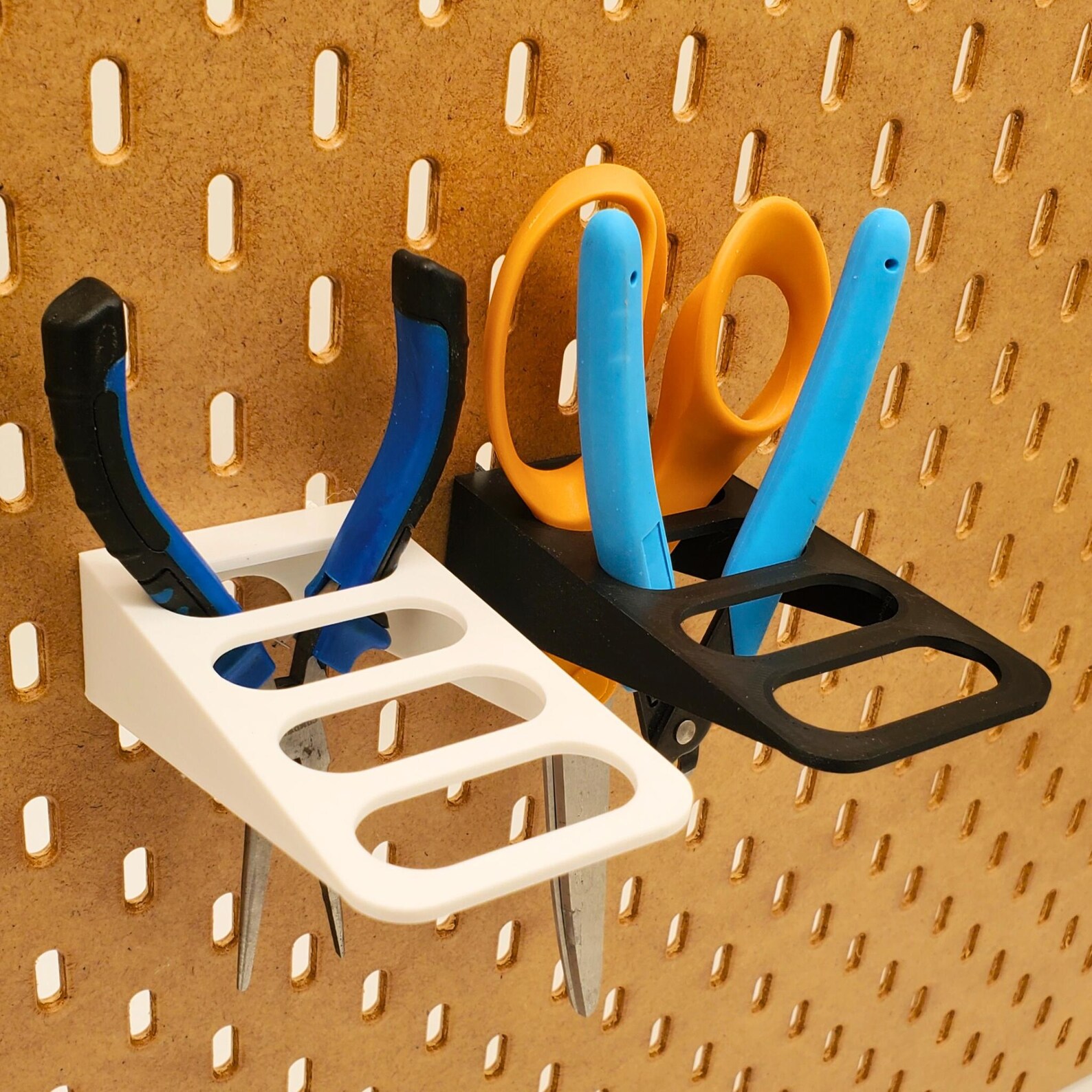 4 Slot Scissors/plier/shears Holder, | 1/4 Inch Pegboard Accessories ...