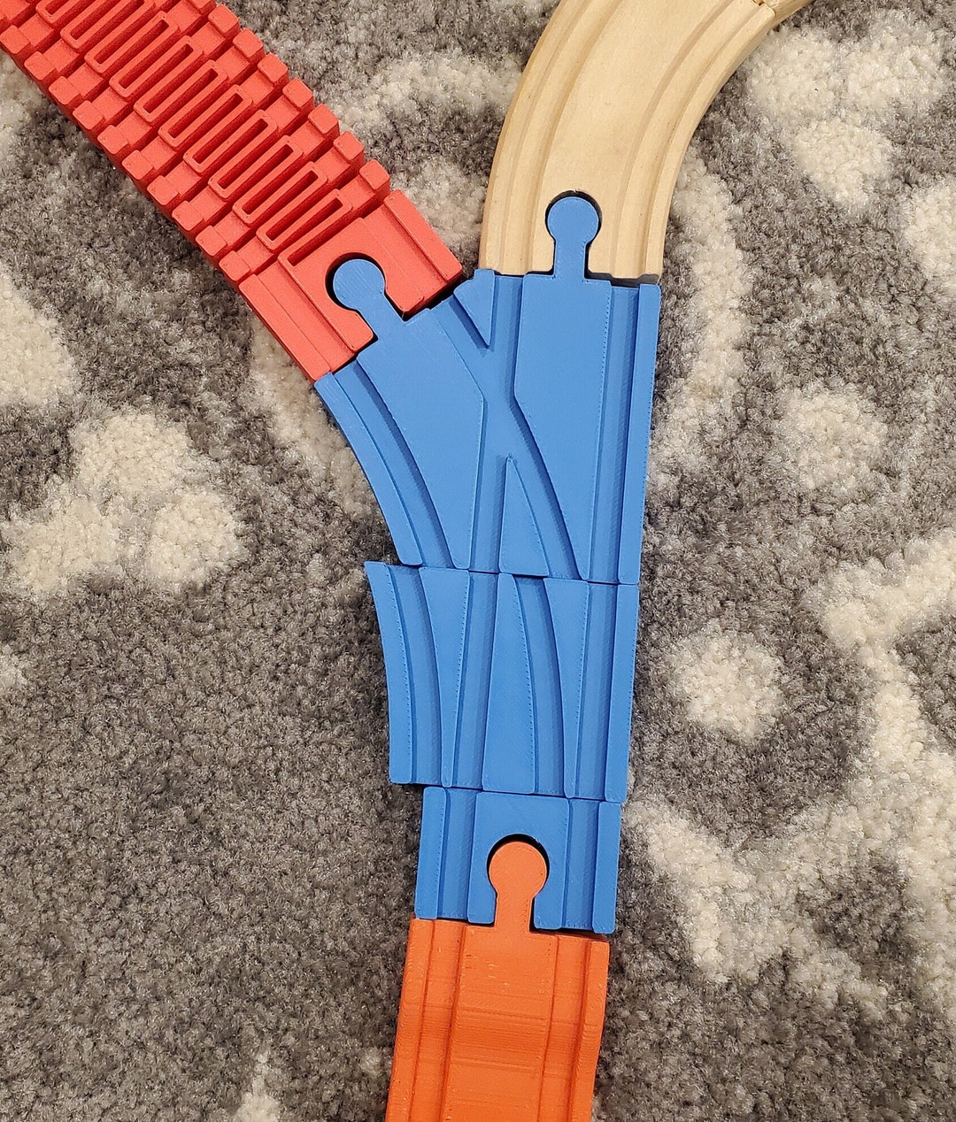 Switch Track Mechanical Switch Train Track Adapter, Fits Brio, IKEA ...