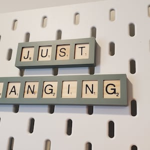 Personalized Pegboard SKADIS Signs | SKADIS or 1/4" Pegboard Compatible ...