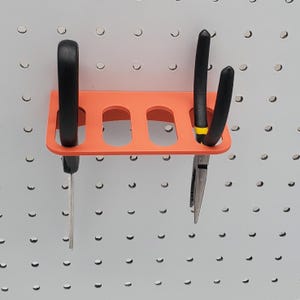 4 Slot Horizontal Scissors/plier Holder | Tool Storage for Snips ...