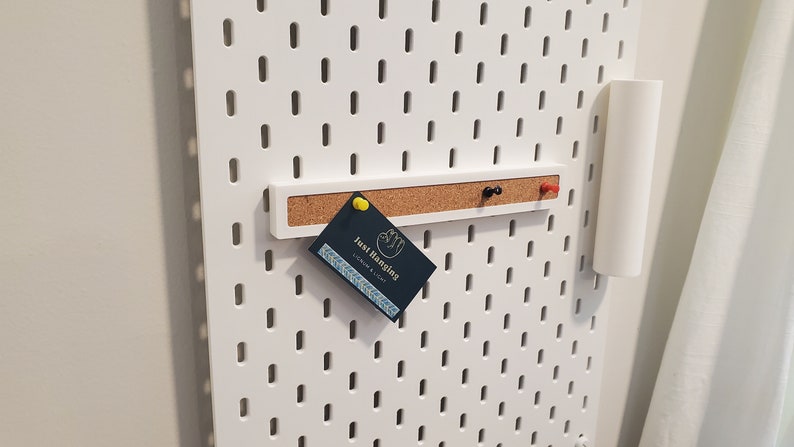 Cork Board/push Pin SKADIS or 1/4 Pegboard Compatible - Etsy
