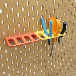 4 Slot Horizontal Scissors/plier Holder | Tool Storage for Snips ...