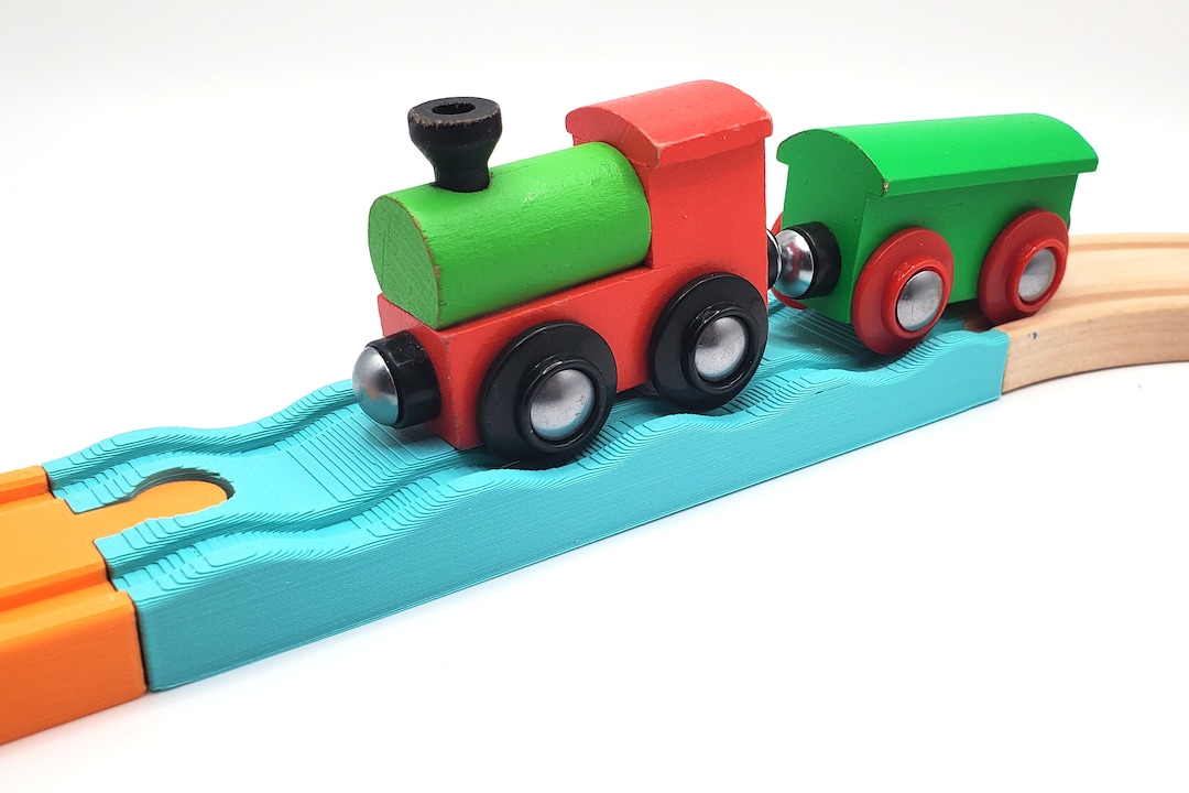 Bumpy Track for Wooden Trains! 5 Bump Bumper! Fits Brio, IKEA, and More ...
