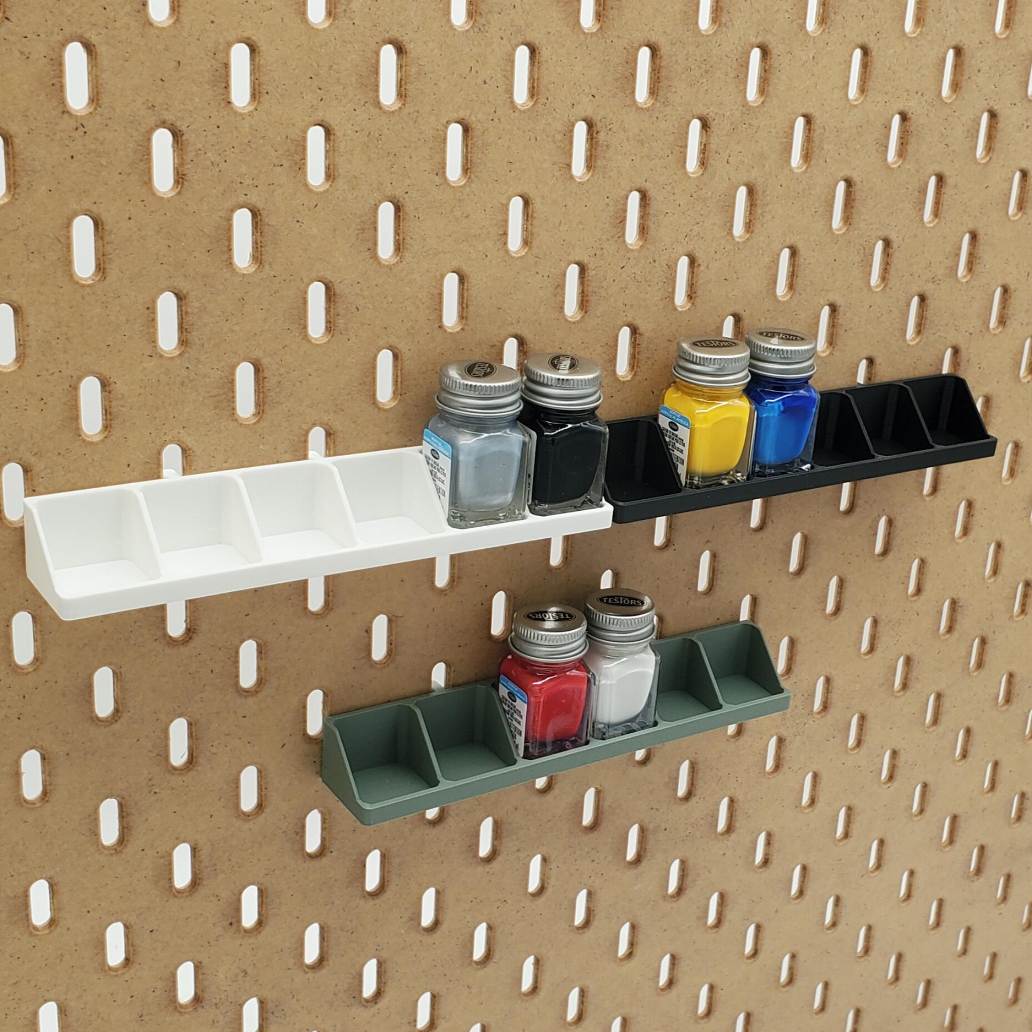 Testors Paint Display, Paint Rack Storage Holder, SKADIS or 1/4 ...