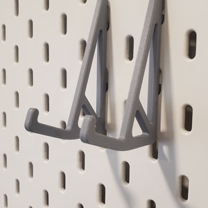 Keyboard Display Hooks | SKADIS or Pegboard Compatible | Sets of Two - Etsy