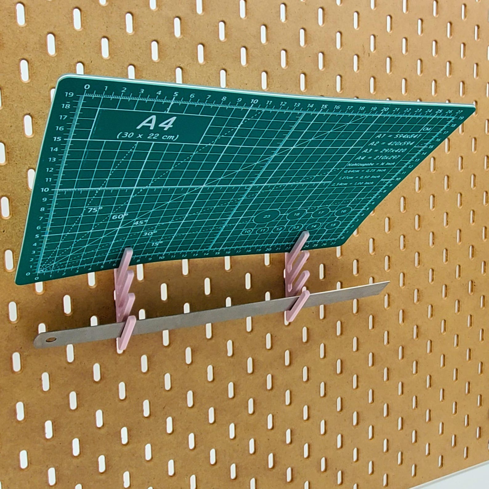 Angled Ruler Storage Holder | Quilting, Architecture, Drafting | SKADIS ...