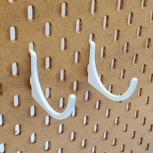 Gift Wrap Hooks, Vinyl Roll Storage, Paper Rolls, SKADIS or 1/4 ...