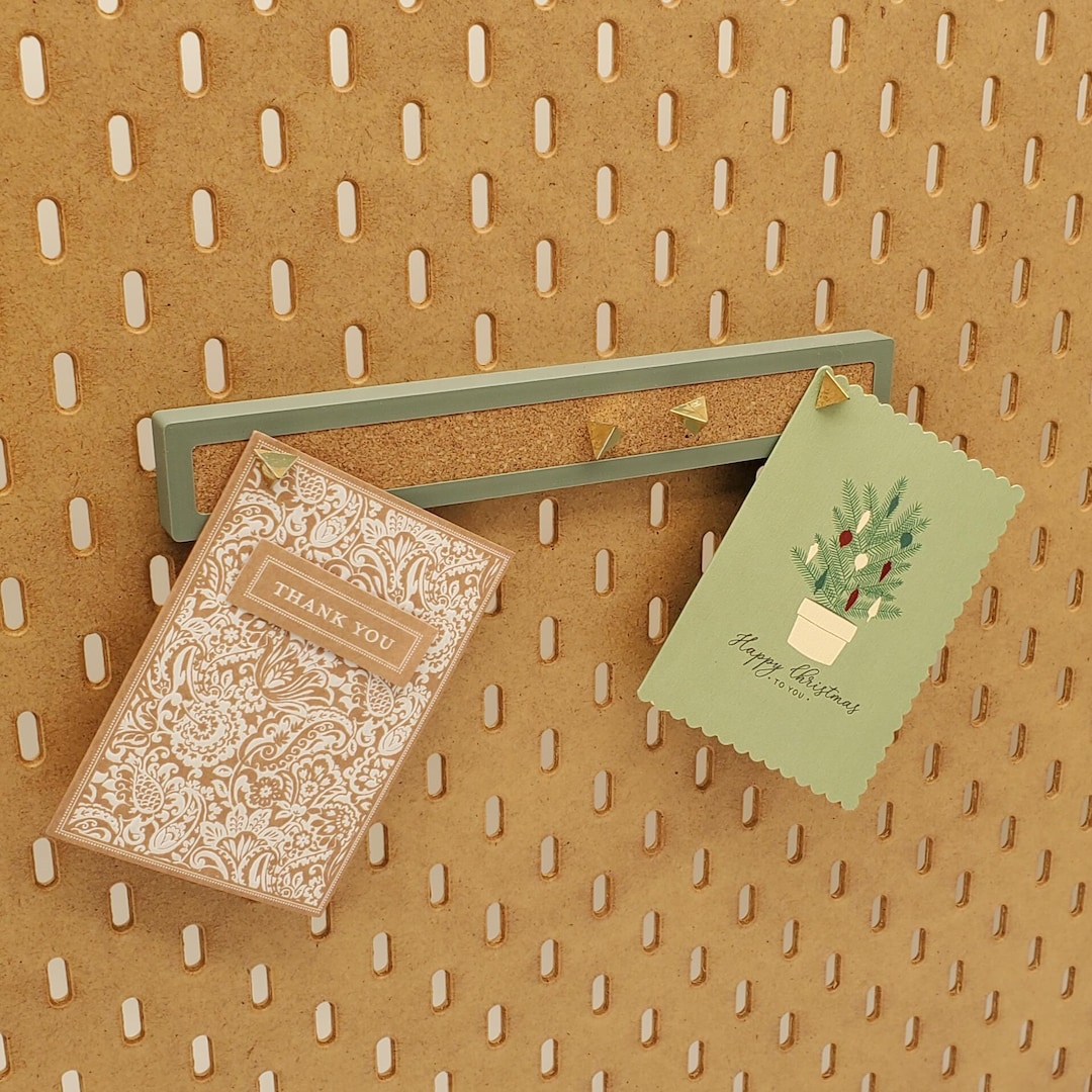 Cork Board/push Pin | SKADIS or 1/4" Pegboard Compatible, Over 12 ...