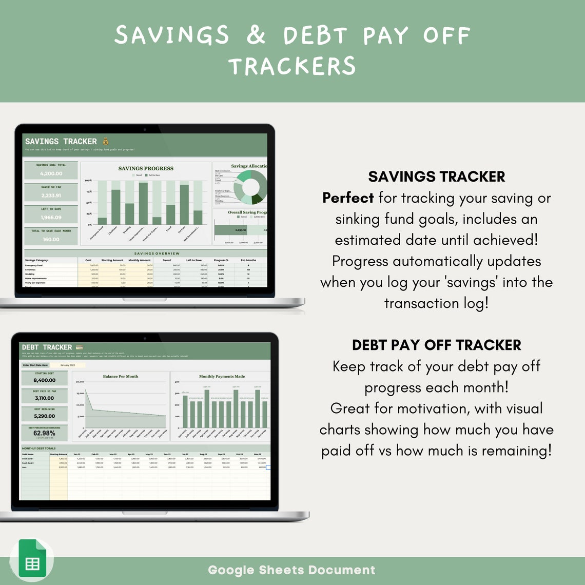 Ultimate BUDGET & FINANCE Tracker Budget Spreadsheet - Etsy
