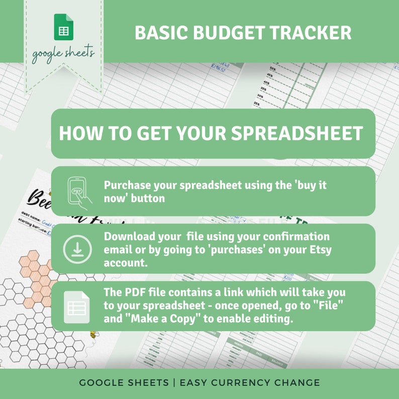 BASIC BUDGET TRACKER Budget Spreadsheet Annual Budgeting Zero Based ...