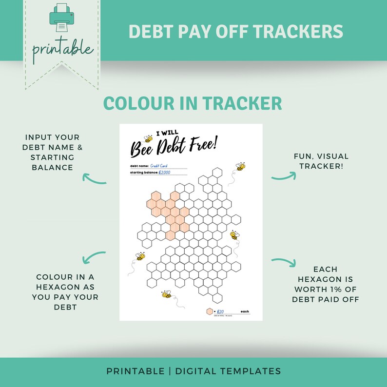 DEBT PAY OFF Tracker Printable Debt Pay off Trackers Bundle - Etsy DEBT PAY OFF Tracker Printable Debt Pay off Trackers Bundle - Etsy