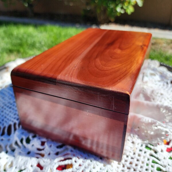 Cedar Box - Etsy