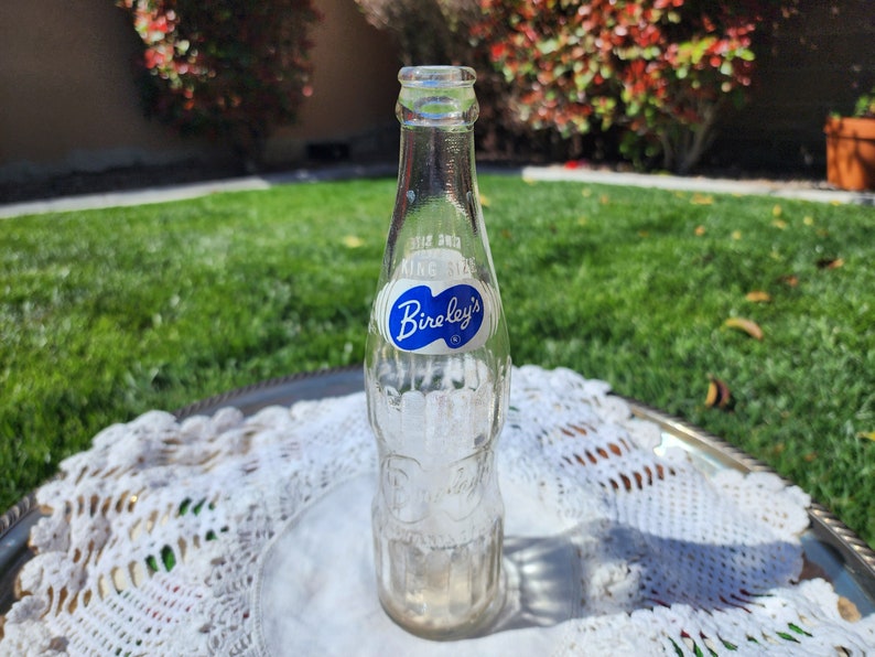 Vintage Bireley's King Size Soda Bottle - Etsy