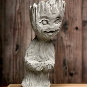 Groot Standing Statue Concrete Groot Garden Figure Indoor or Outdoor ...