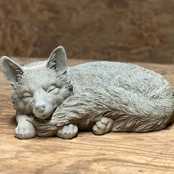 Fox Statue Garden - Etsy