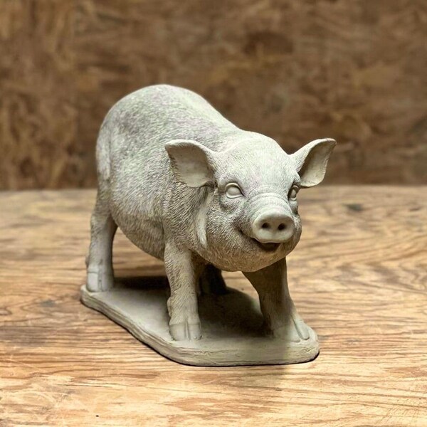 Pig Sculpture - Etsy