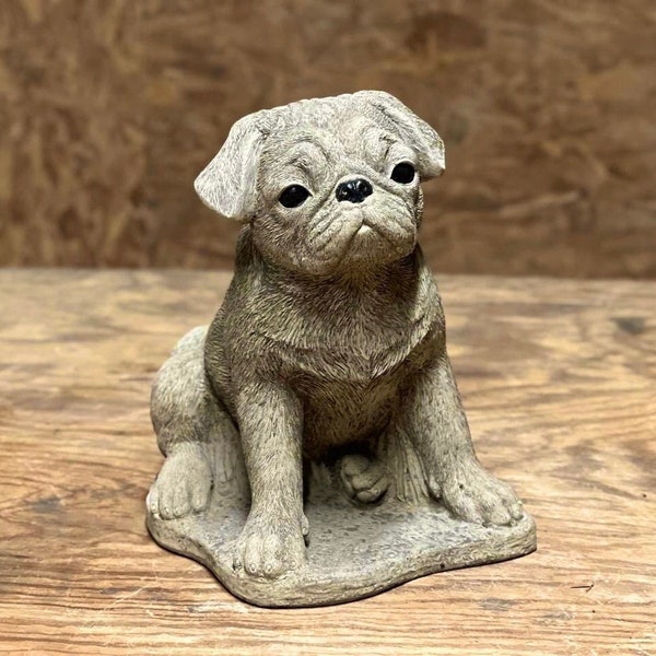 Pug Statue - Etsy