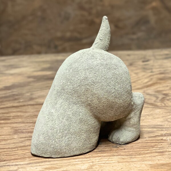 Dog Digging Garden Statue - Etsy