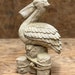 Garden Pelican Statue Detailed Pelican Figurine Concrete Garden ...