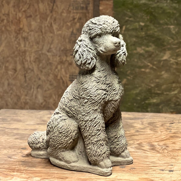 Poodle Statue - Etsy