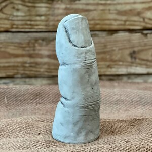 Large Middle Finger Statue for Garden Decoration Yard Art Concrete ...